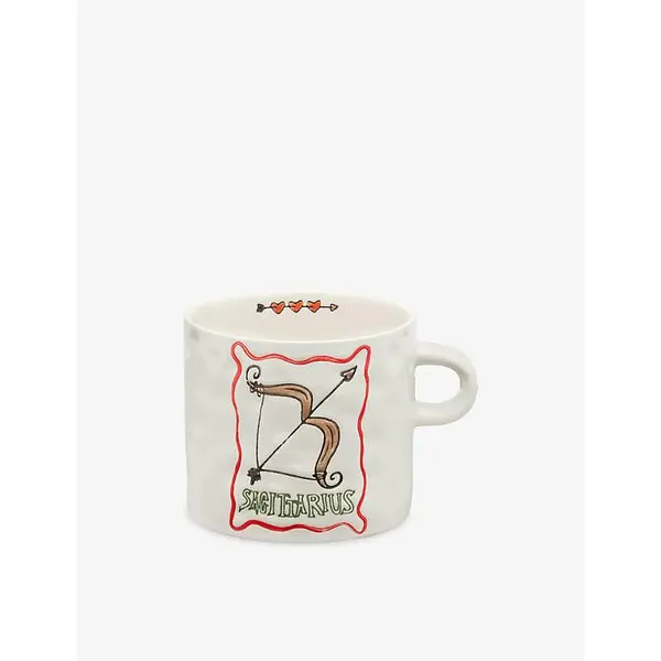 ANNA + NINA Zodiac Stoneware Mug 500ml - Sagittarius
