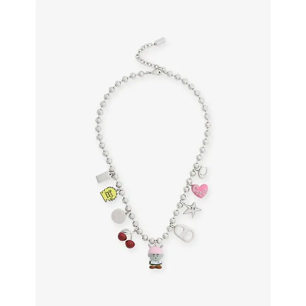 COACH X Brain Dead Charmed Metal Necklace - Multi