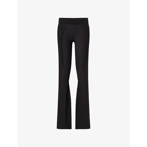 GYMSHARK Luxe Flared Leggings - Gs Black
