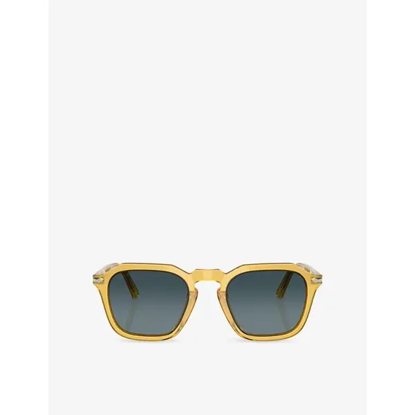Persol Po3292s Square-frame Acetate Sunglasses - Cream