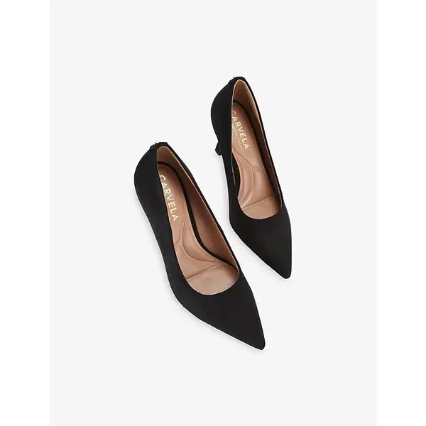 Carvela Corletta Faux-suede Stiletto Court Shoes