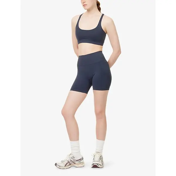 ADANOLA Seamless Crop Training Shorts