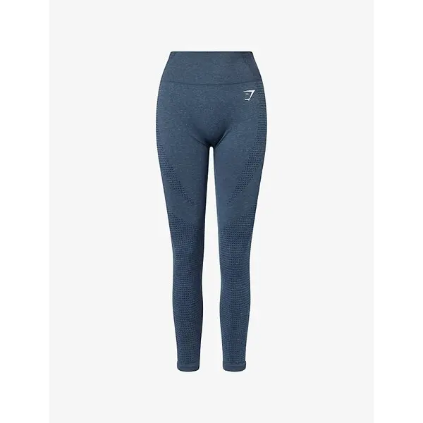 GYMSHARK Vital Seamless 2.0 Gym Leggings - Gs Stealth Blue/ Marl