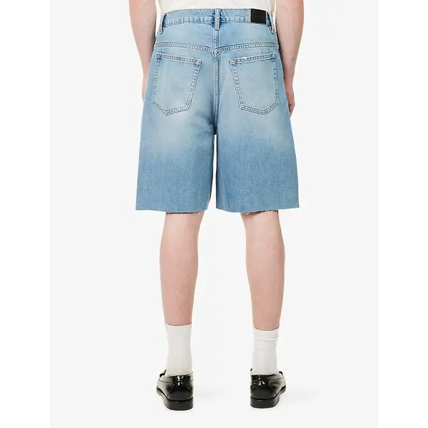 FRAME Baggy Denim Shorts
