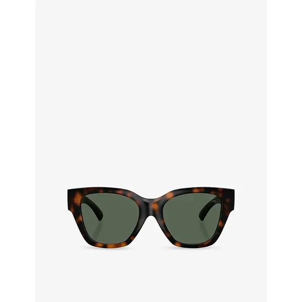 Burberry Square Frame Acetate Sunglasses - Brown
