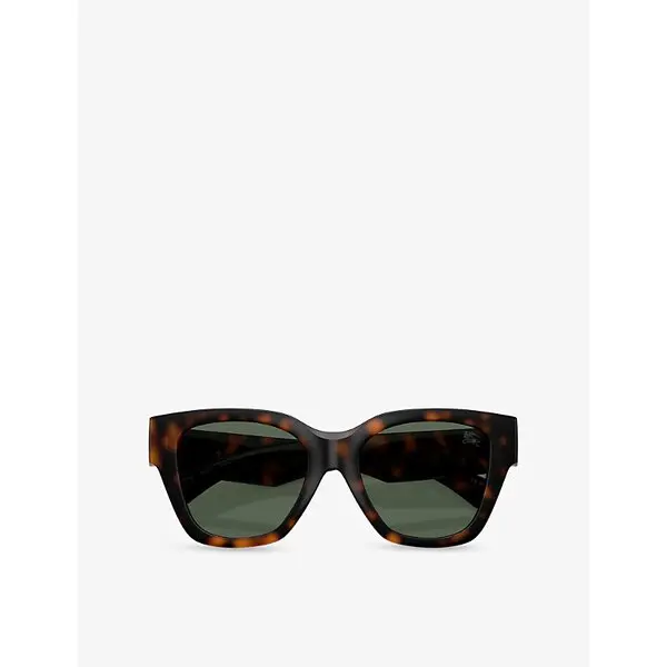 Burberry Square Frame Acetate Sunglasses - Brown