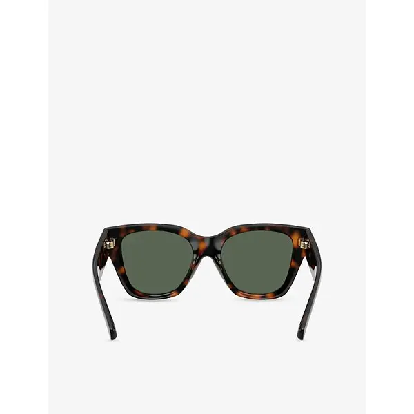 Burberry Square Frame Acetate Sunglasses - Brown
