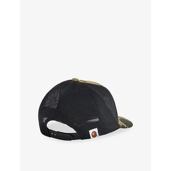 A BATHING APE 1st Camo Nyc Logo Trucker Cap