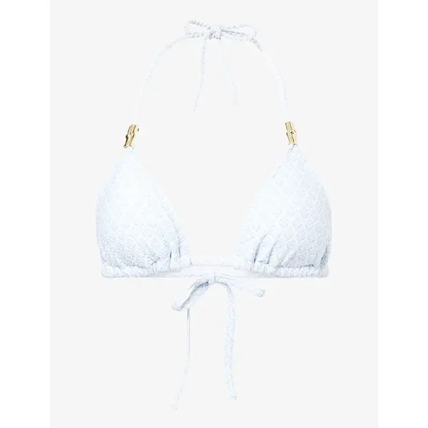 Heidi Klein Elba Triangle Bikini Top - Prt-prt