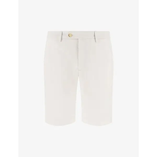 Boggi Milano Straight-leg Regular-fit Stretch-cotton Bermuda Shorts