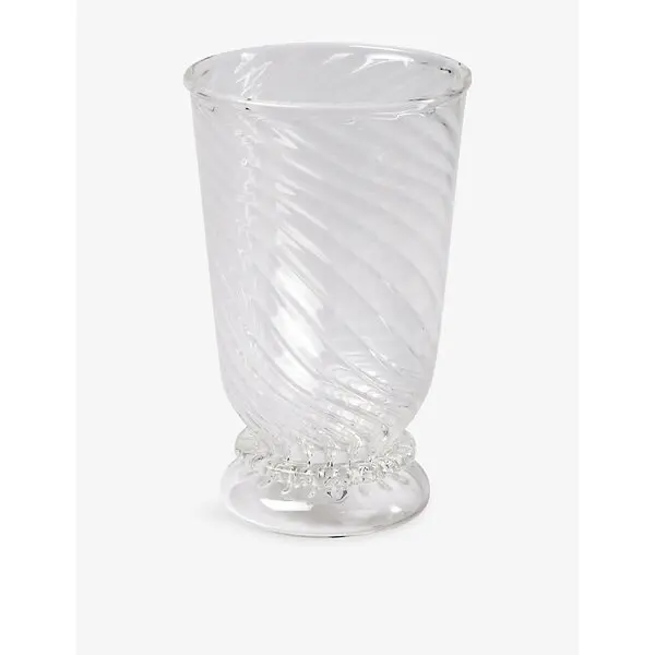 GOHAR WORLD Spiral Egyptian Glasses Set Of 2