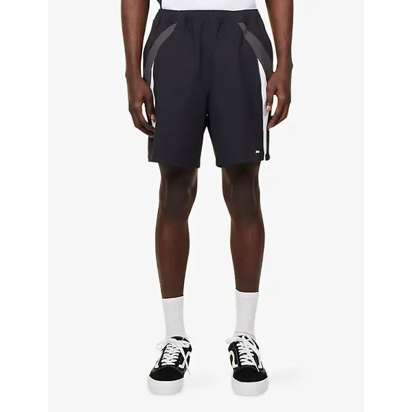 Obey Contrast-stripe Woven Shorts