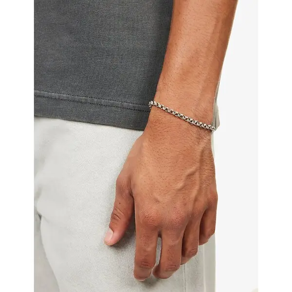 SERGE DENIMES Sterling Link Bracelet