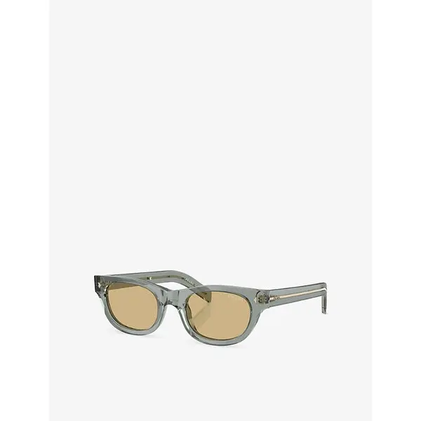Prada Cat-eye Acetate Sunglasses - Grey
