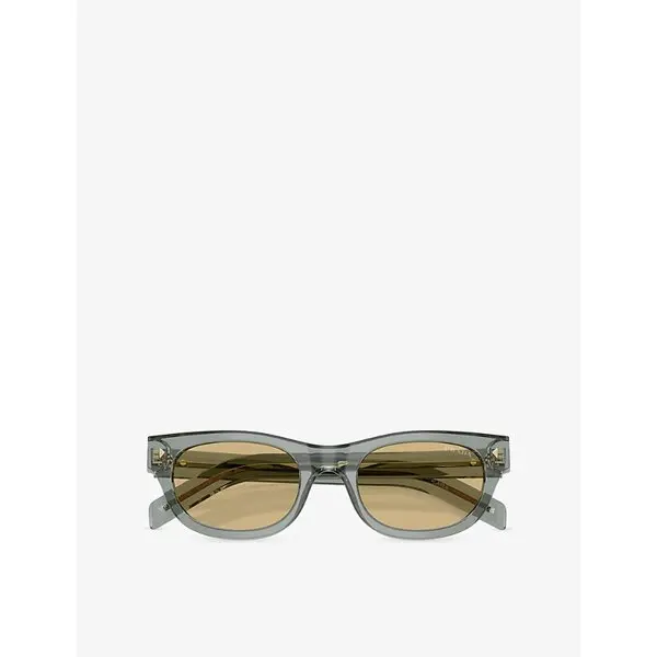 Prada Cat-eye Acetate Sunglasses - Grey