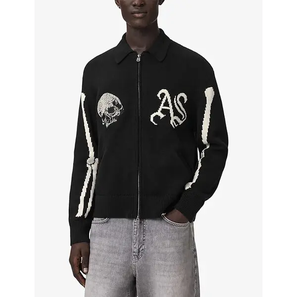 ALLSAINTS Adrian Cotton-knit Cardigan