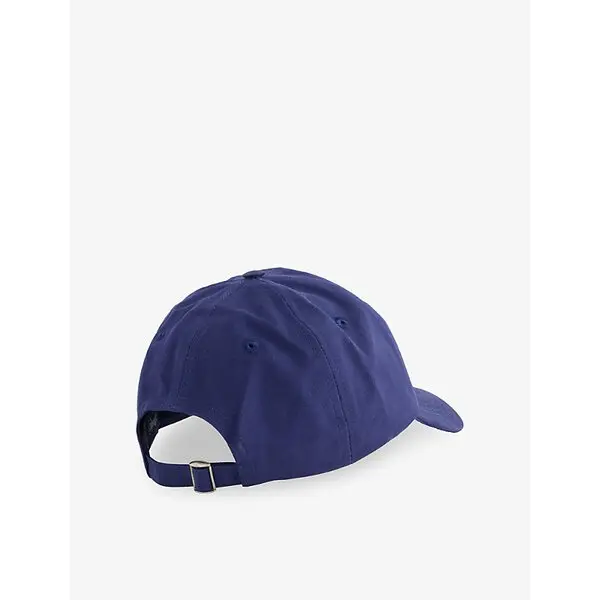 DRAKE'S Chainstitched D Logo Cotton Cap