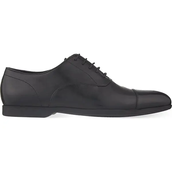 Paul Smith Eduardo Leather Oxford Shoes With Cap Toe