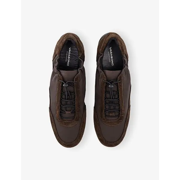 VAGABOND SHOEMAKERS Suede And Mesh Trainers With Drawstring Detail