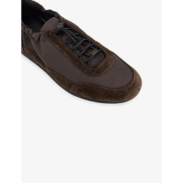 VAGABOND SHOEMAKERS Suede And Mesh Trainers With Drawstring Detail