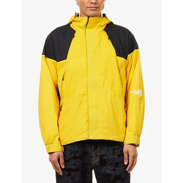 A BATHING APE X Kazuki Layered Hooded Shell Jacket