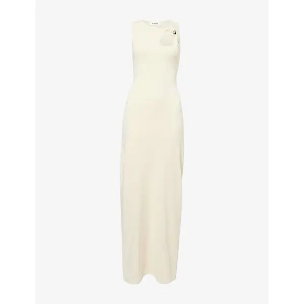 4TH & RECKLESS Sleeveless Cut-out Hardware Maxi Dress - Leon
