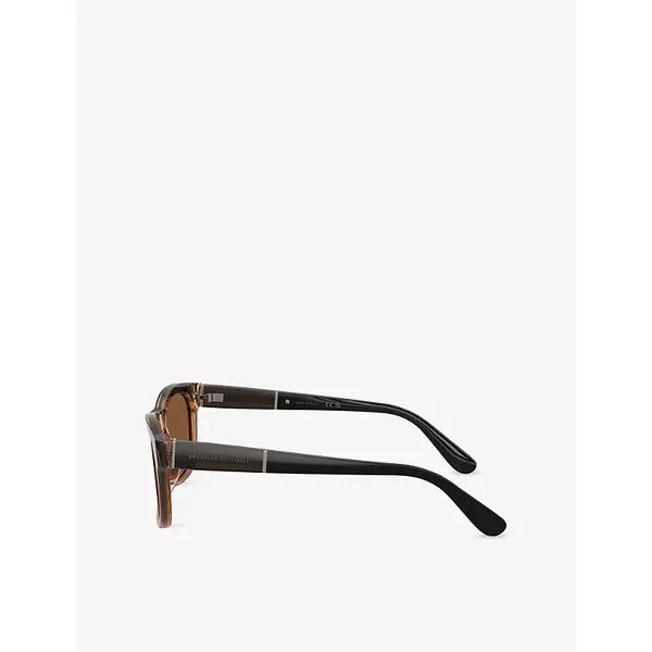 Brunello Cucinelli Acetate Pillow-frame Sunglasses