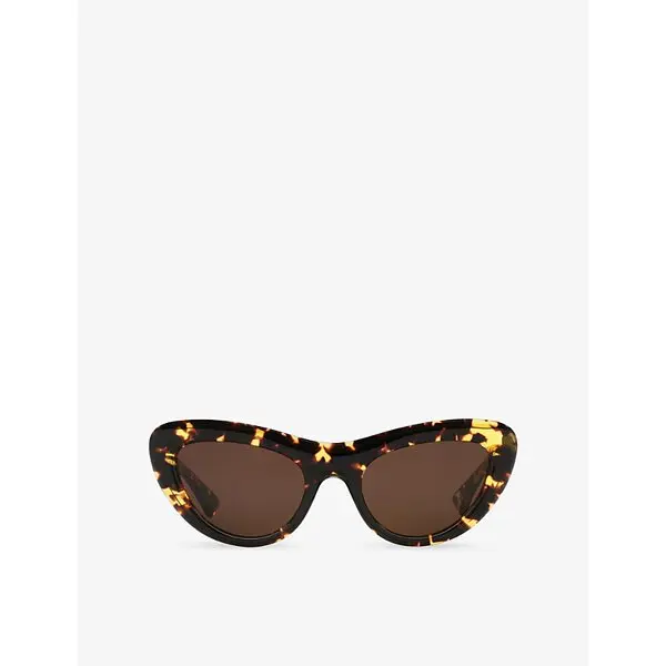 Ralph Lauren Bottega Veneta Cat-eye Sunglasses - Brown