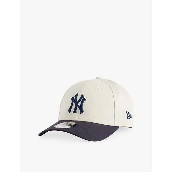 New Era 9forty New York Yankees Cotton Baseball Cap - Light Beige