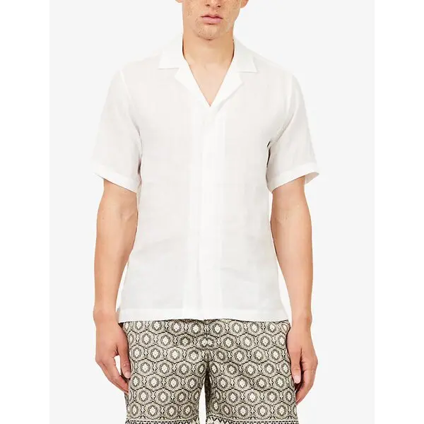 Orlebar Brown Maitan Relaxed-fit Linen Shirt