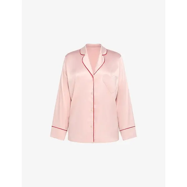SAVAGE X FENTY Satin Sleep Shirt - Retro Rose