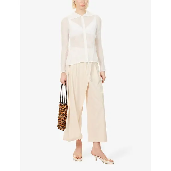 Issey Miyake Pleated Zip-through Shirt