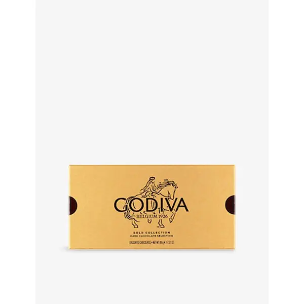 GODIVA Gold Collection 8-piece Dark Chocolate Assortment 89g