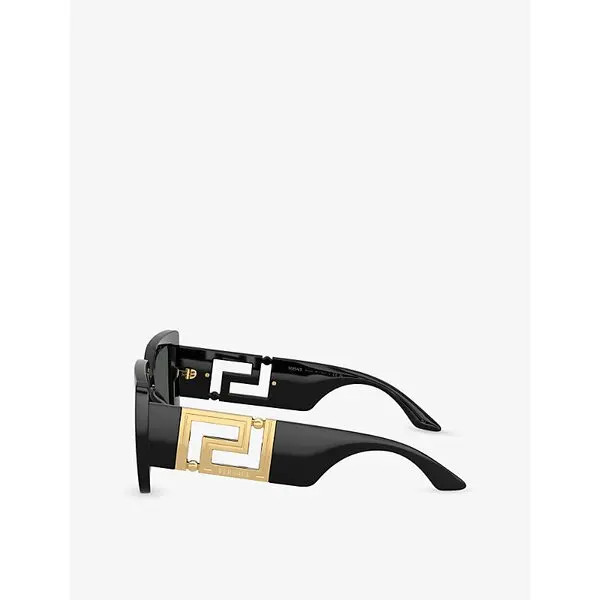 Versace Square Frame Acetate Sunglasses
