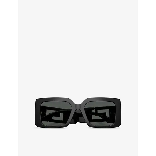 Versace Square Frame Acetate Sunglasses
