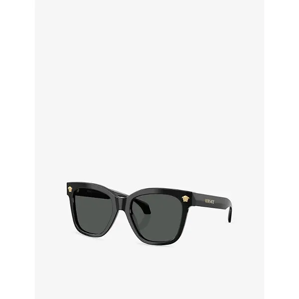 Versace Square Frame Acetate Sunglasses