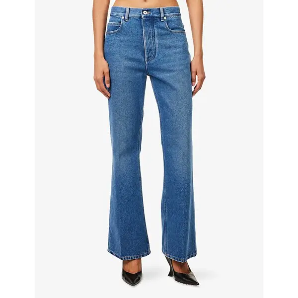 Bottega Veneta Mid-rise Flare-leg Denim Jeans