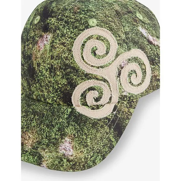 PELLADOR Triskle Graphic-print Woven Cap