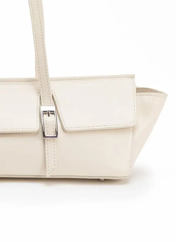 ELLEME Le Bateau Vintage Shoulder Bag - Ivory