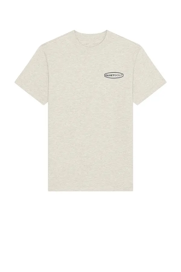 QUIET GOLF Pro Shop T-shirt In Grey