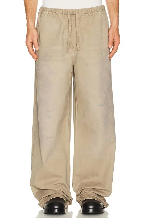 Acne Studios Plott Peached Light Cotton Twill Pant