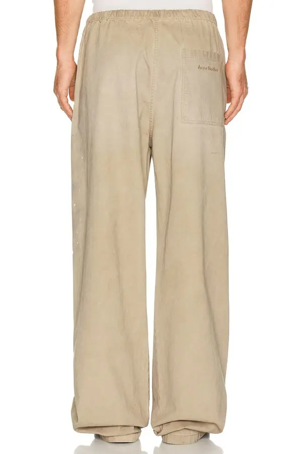 Acne Studios Plott Peached Light Cotton Twill Pant
