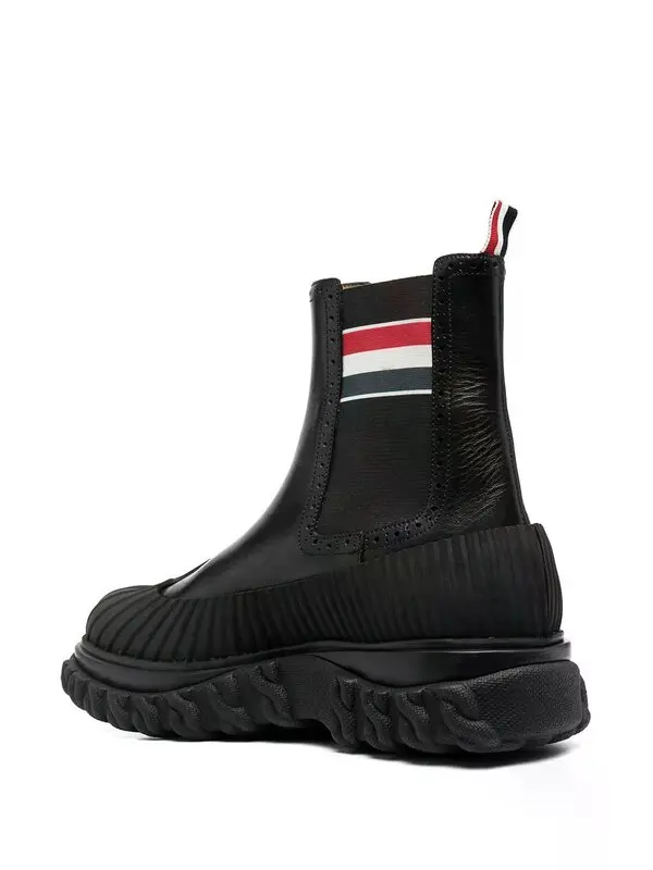 Thom Browne Chelsea Boot With Chunky Rubber Sole