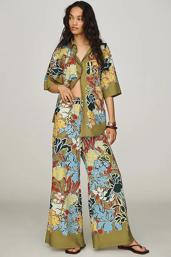 ALEMAIS Solstice Wide Leg Pants - Multi