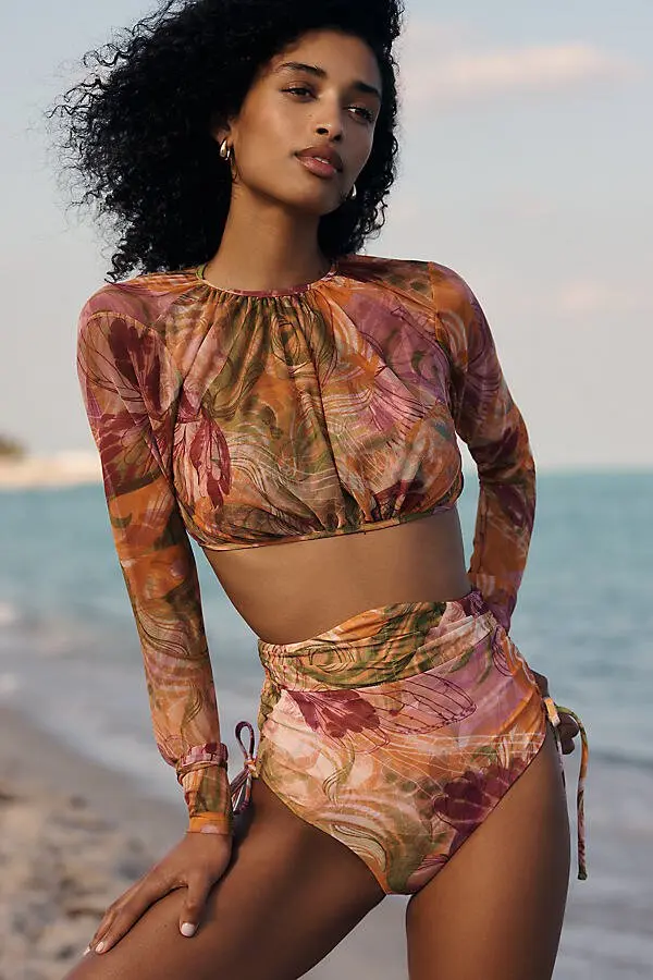 ANDREA IYAMAH Dola Bikini Top