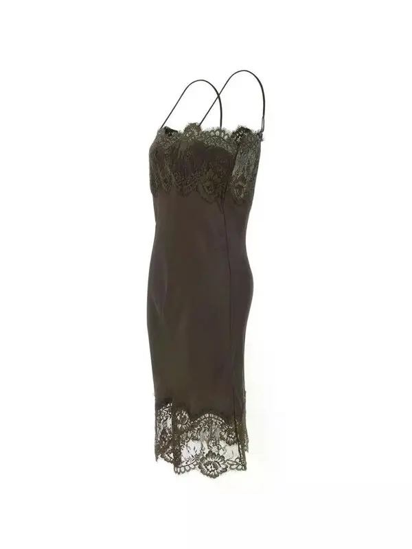 HERSKIND Herskkind Lace Trimmed Scalloped Dress