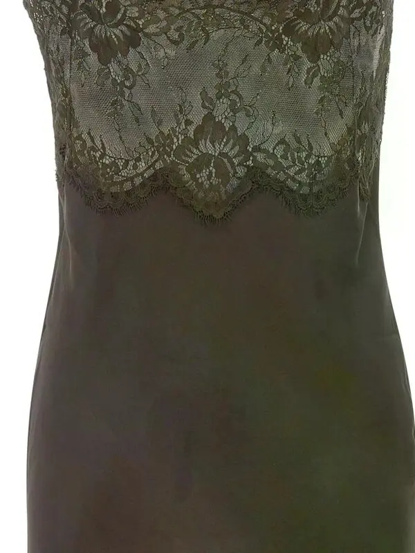 HERSKIND Herskkind Lace Trimmed Scalloped Dress