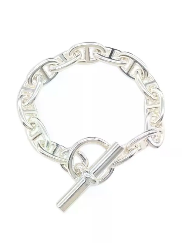 Hermès Sterling Chaine D'ancre Link Bracelet - Silver