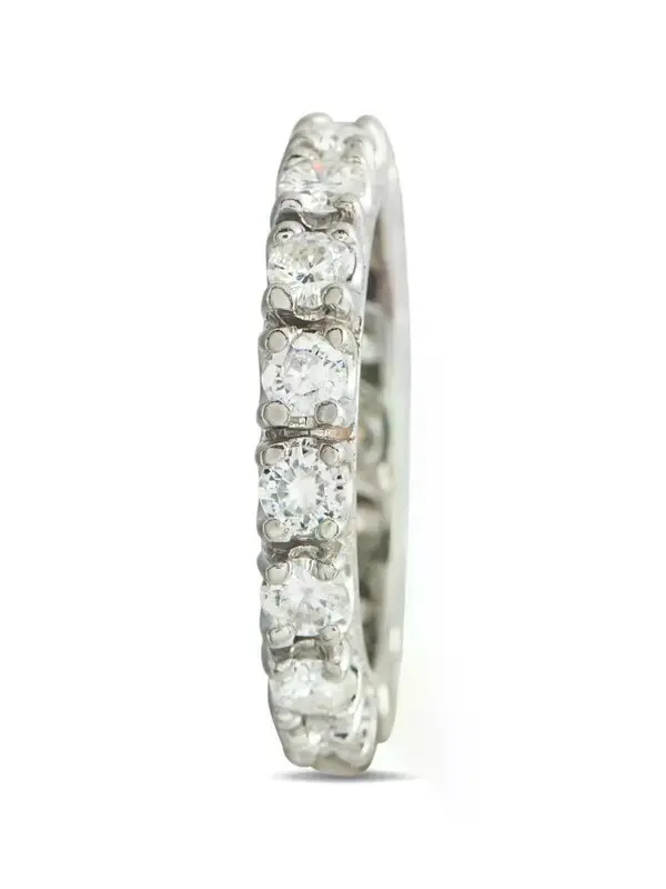 LB EXCLUSIVE 2.0 Carat Round-cut Diamond Ring In 14k White Gold