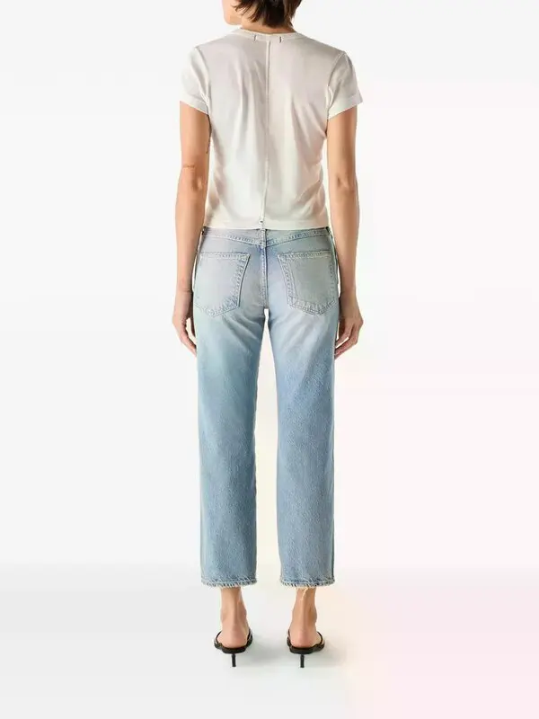 AMO 143 Faded Effect Denim Jeans